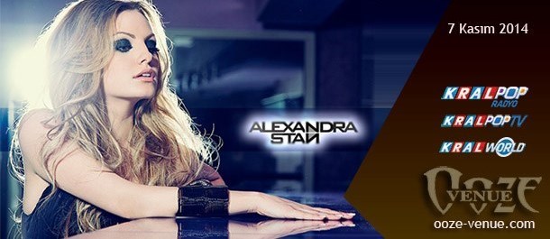 Alexandra Stan - İzmir Ooze-Venue - Kral Müzik