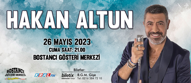 Hakan Altun - Bostancı Gösteri Merkezi - Kral Müzik