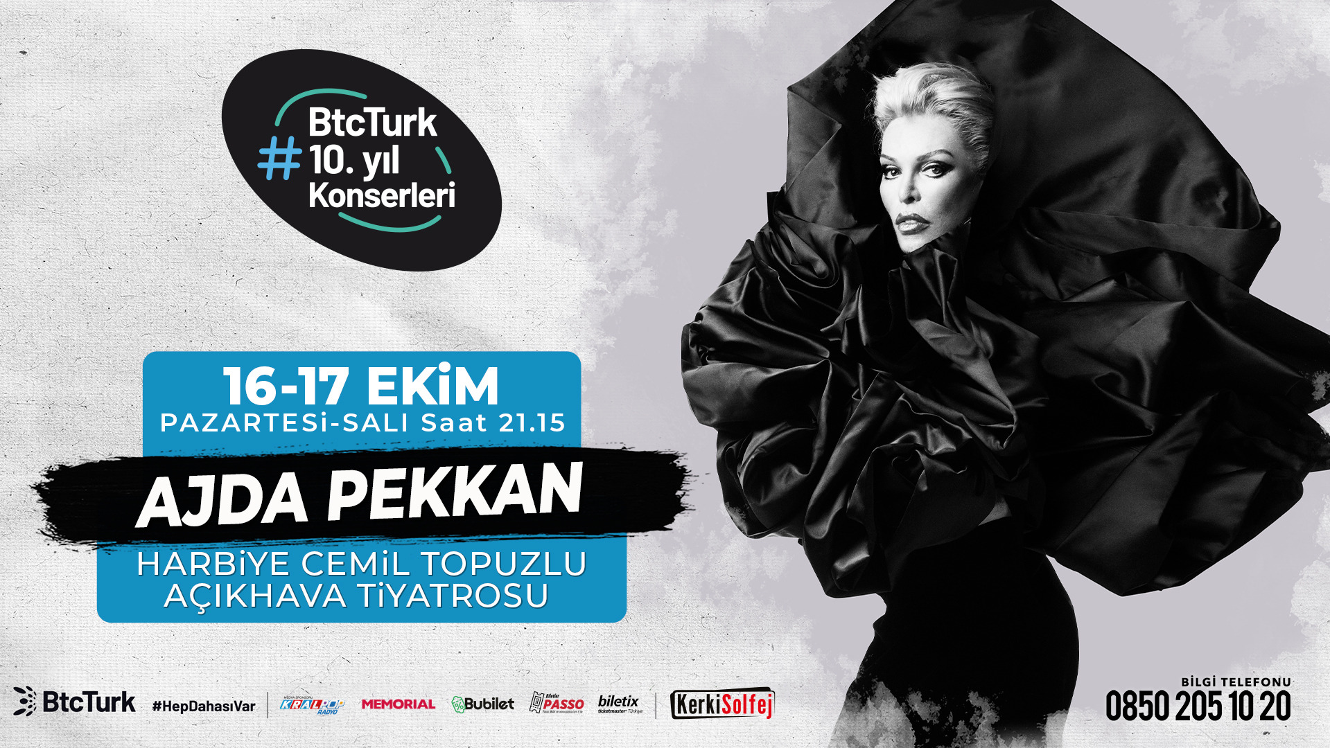 Ajda Pekkan - Harbiye Cemil Topuzlu Açıkhava Tiyatrosu - Kral Müzik