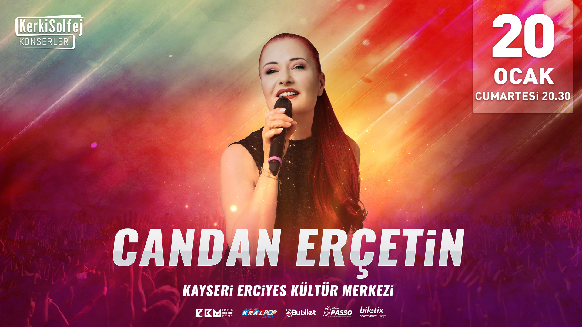 Candan Erçetin - Konya - Selçuklu Kongre Merkezi Candan - Kral Müzik