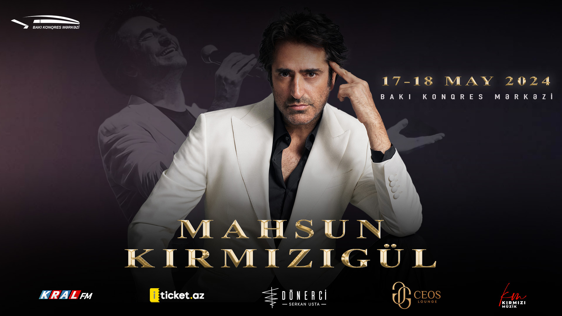 Mahsun Kırmızıgül - Bakü Kongre Merkezi - Kral Müzik