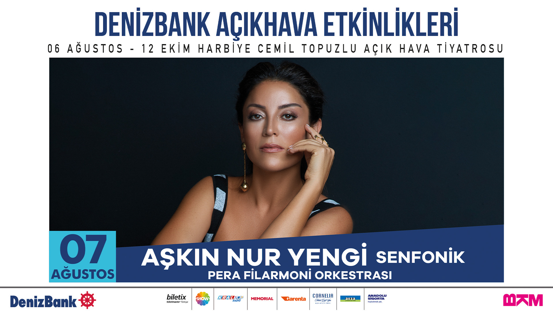 Aşkın Nur Yengi - Harbiye Cemil Topuzlu Açıkhava Tiyatrosu - Kral Müzik