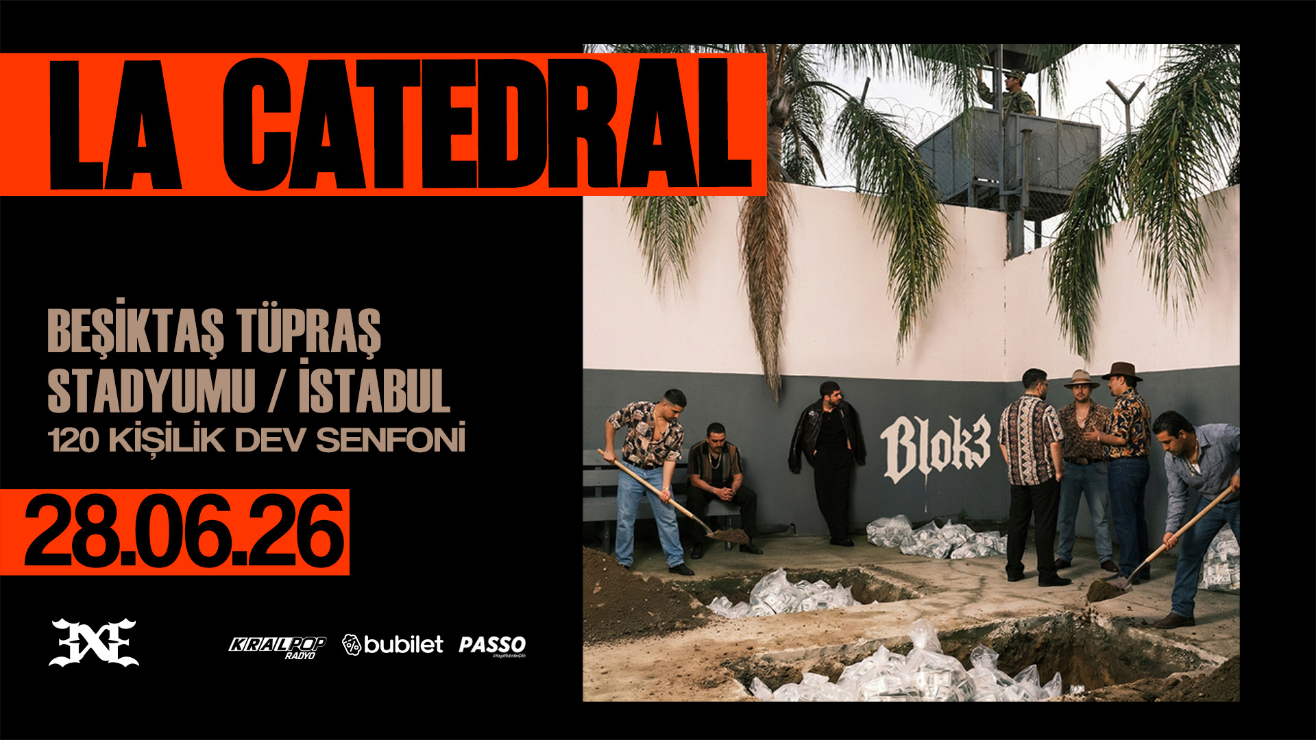 Blok3 / LA CATEDRAL Konseri - Beşiktaş Tüpraş Stadyumu - Kral Müzik